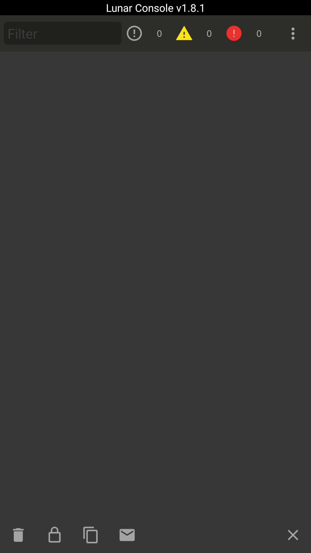 [Unity]実機でデバッグする際に便利なアセット「Lunar Mobile Console」 | nobushiueshi