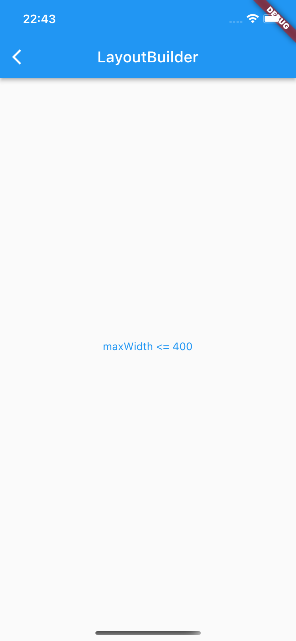 [Flutter]Flutter Widget of the Week「#21 LayoutBuilder」、「#22 AbsorbPointer」 | nobushiueshi